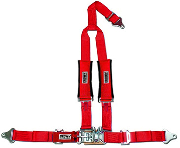 Crow 2X2 UTV 3-Point Harness, with Pads, Y-Type