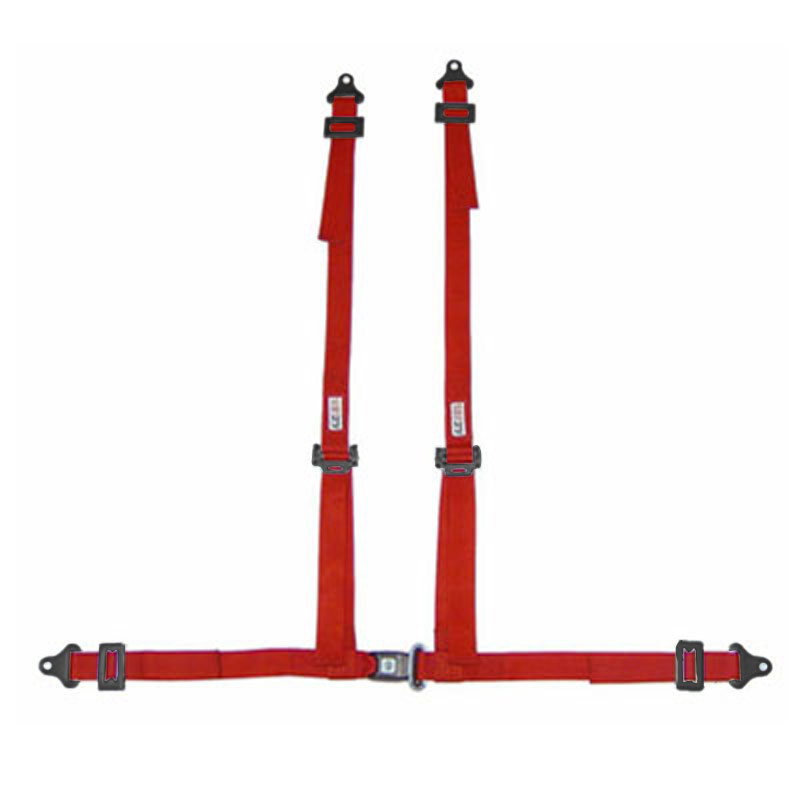 RJS 2" Off-Road Shoulder Harness | Push Buckle | Floor Mount