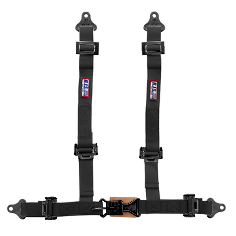 RJS 2" Off-Road Harness, Latch & Link, Roll Bar Mount, Sewn Shoulders