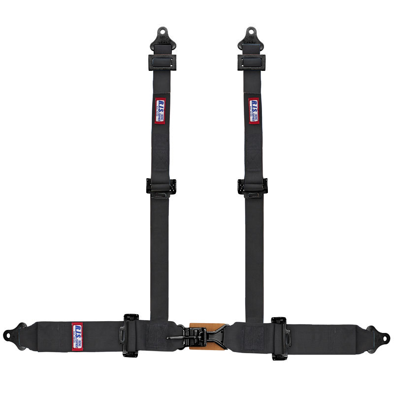 RJS 2x3" Off-Road Harness, Floor Mount, Sewn Shoulders