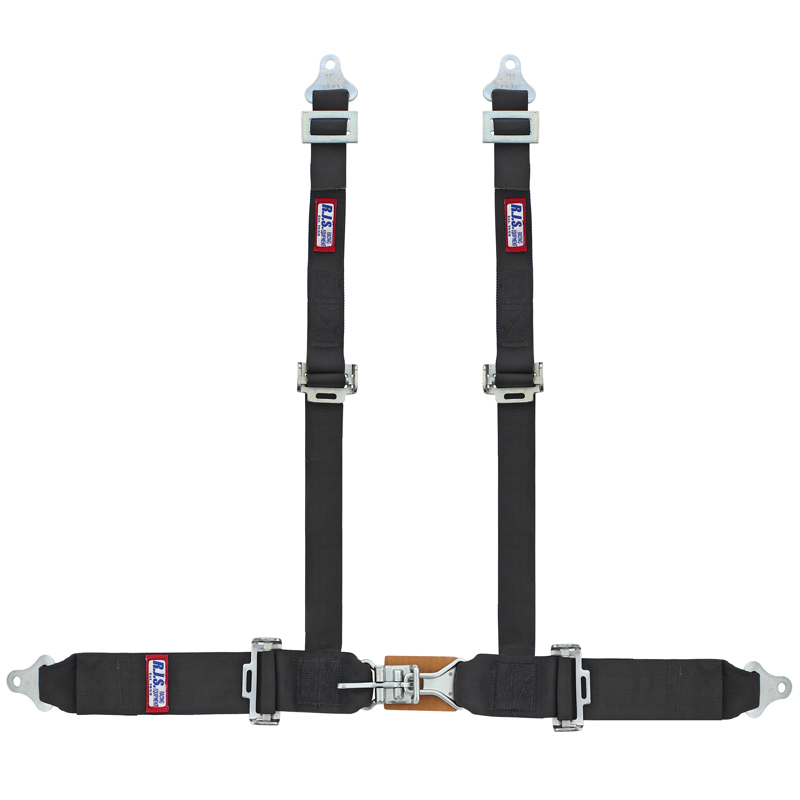 RJS 2x3" Off-Road Harness, Floor Mount, Sewn Shoulders