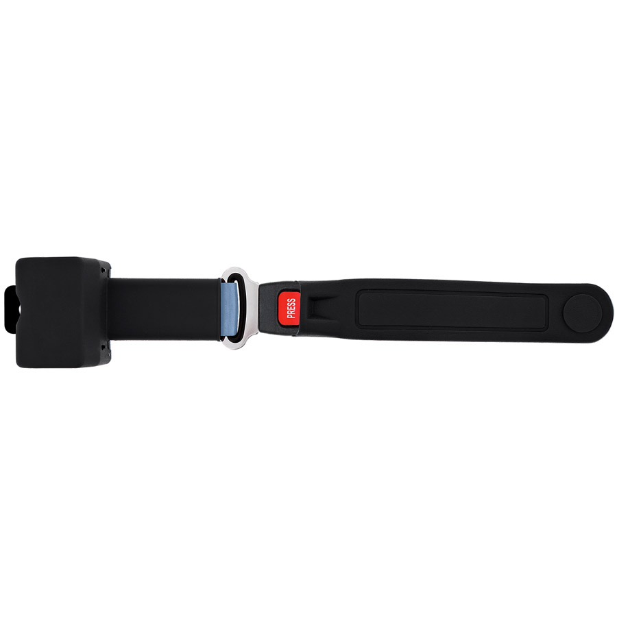 Retractable Lap Seat Belt | Push Button Buckle | Powder Blue