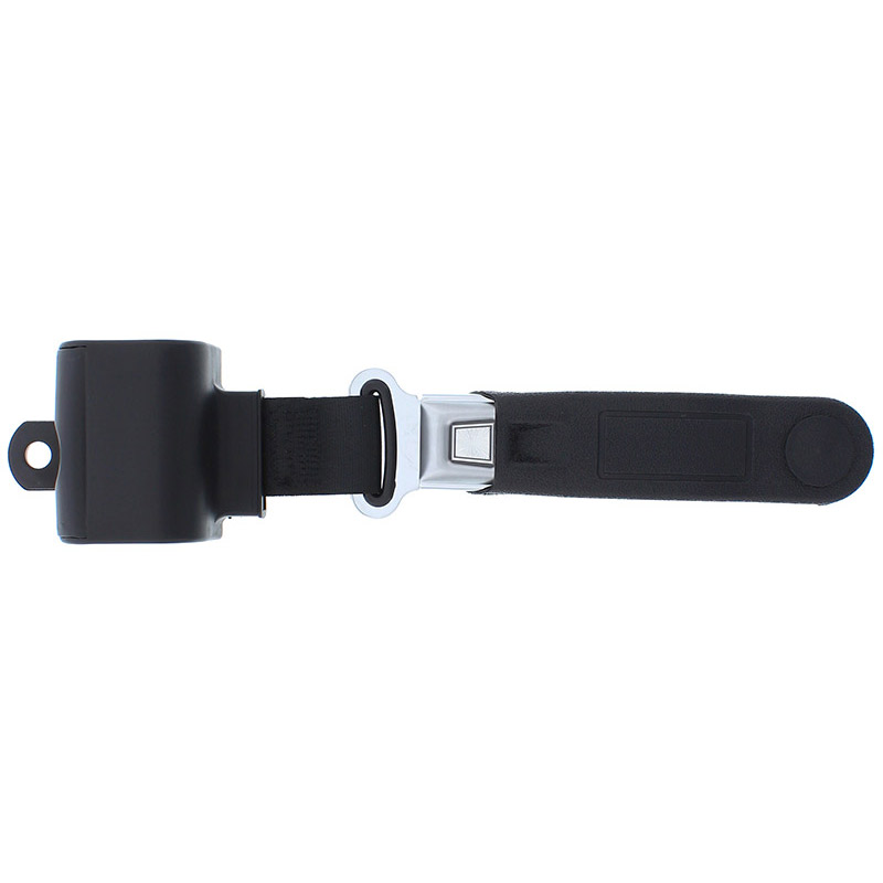 Industrial Retractable Lap Belt, 4" Retractor, 8" Starburst Buckle