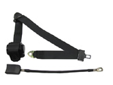 3 Point Retractable Lap & Shoulder Seatbelts